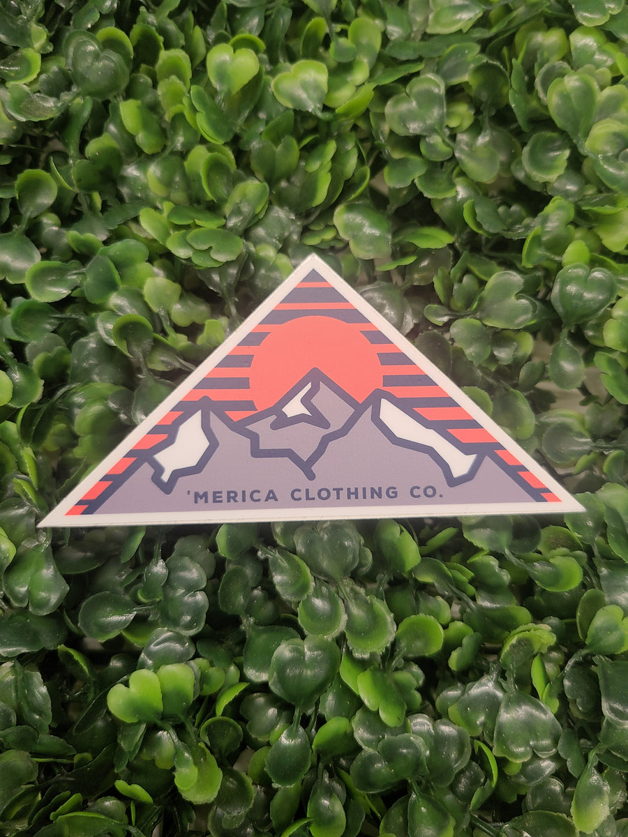 Retro Mountain Decal – Wildfire Designs KY