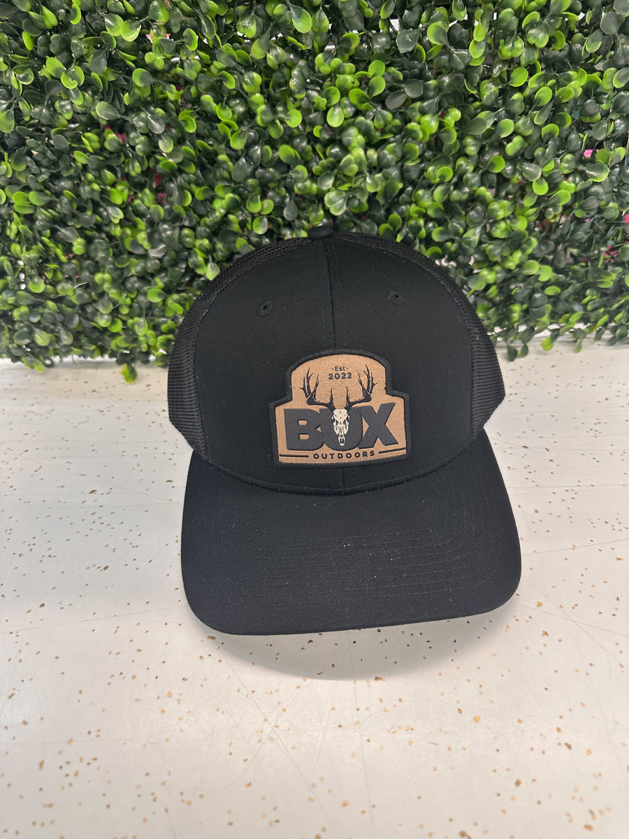 Bux Logo Patch Hat Black – Wildfire Designs KY