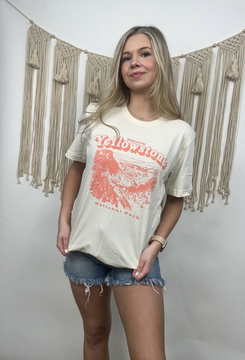 Discover Yellowstone Tee – Wildfire Designs KY