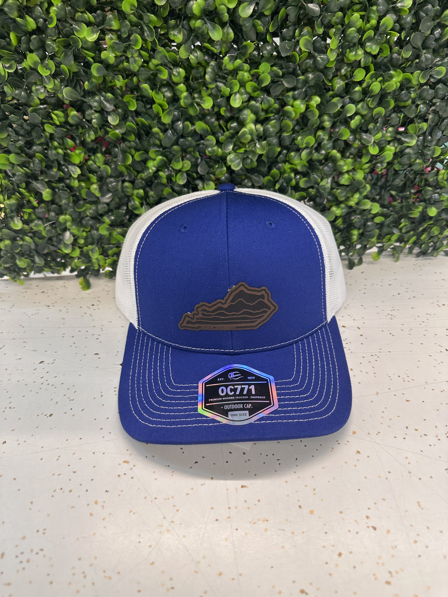 Kentucky Leather Patch Hat – Wildfire Designs KY