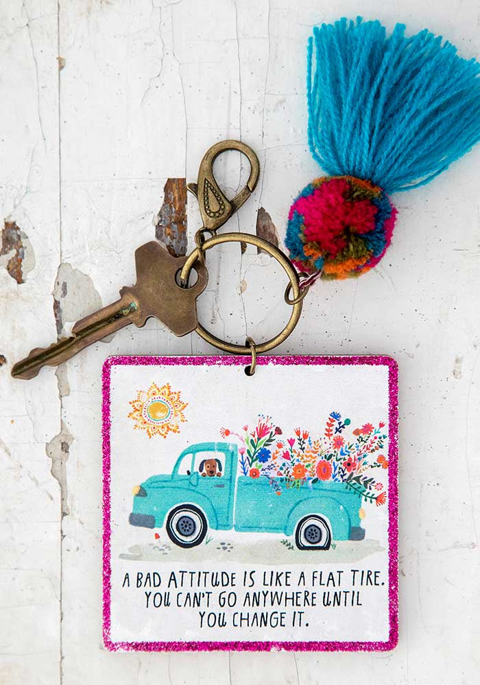 A Bad Attitude Chirp Keychain – Wildfire Designs KY